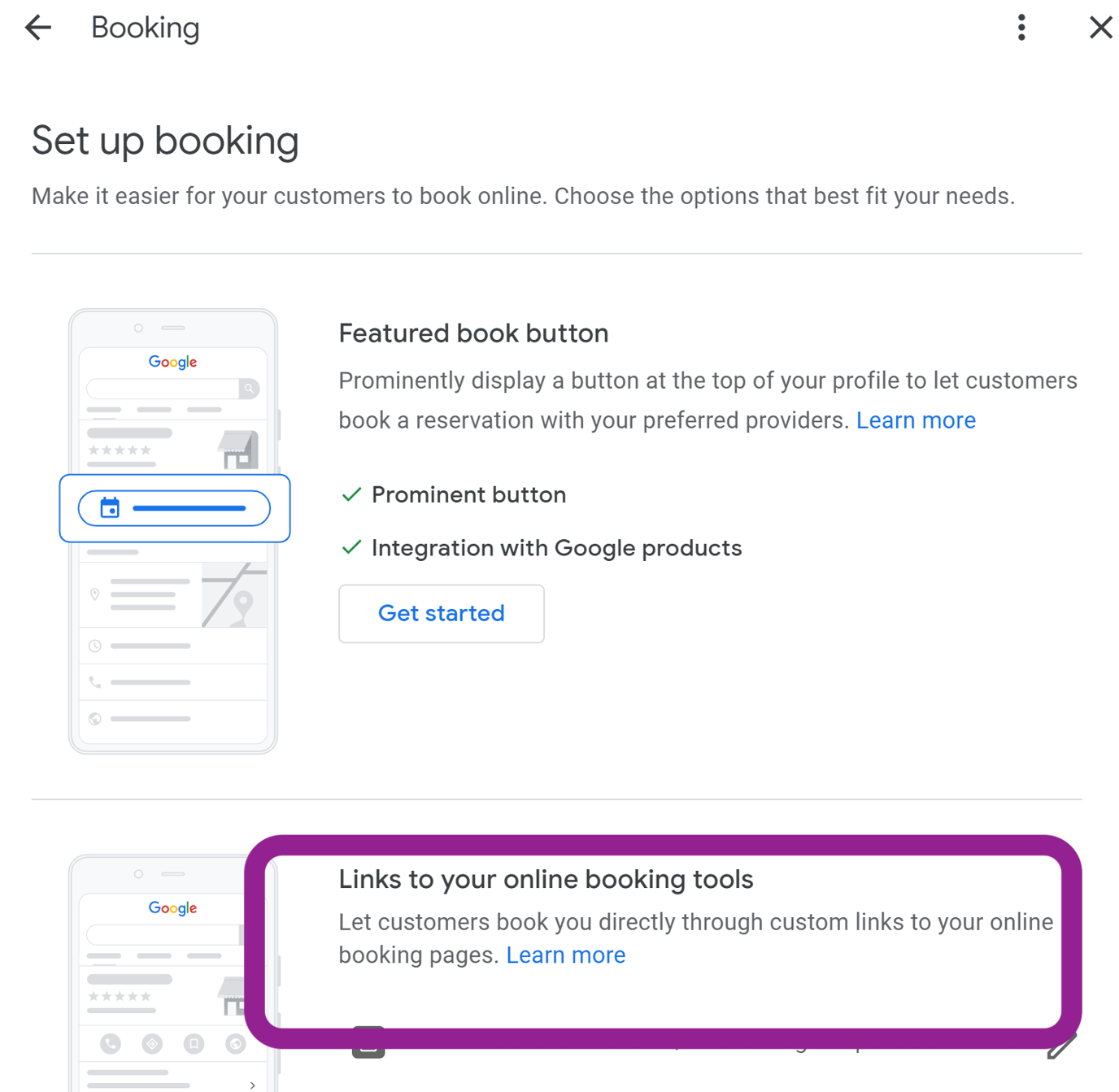 Adding aleno to your Google My Business page