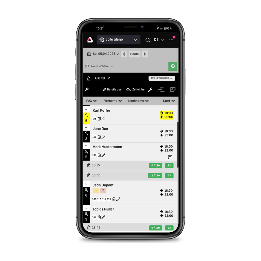aleno als App auf dein Tablet/Handy laden