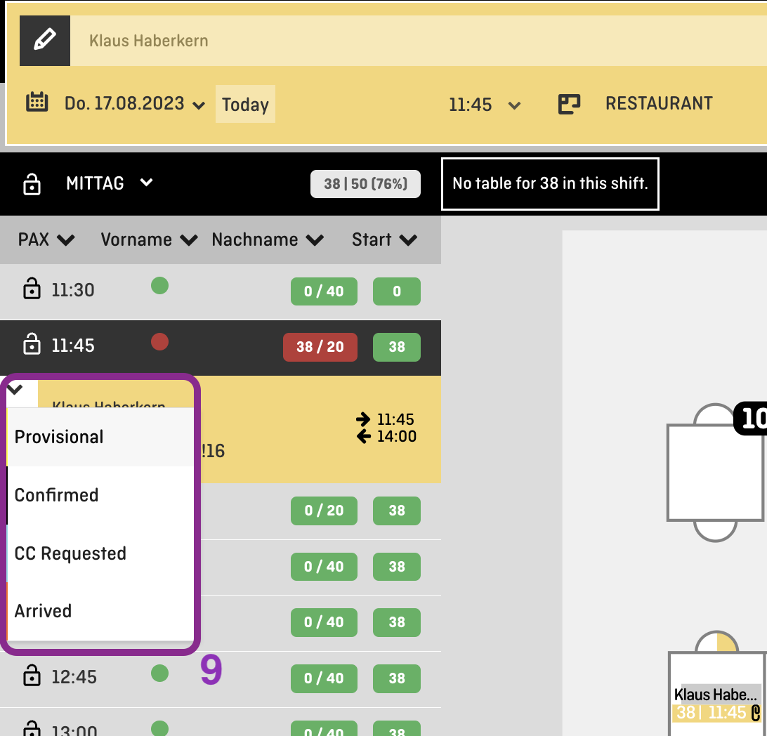 Reservation Status: Set-up and benefits